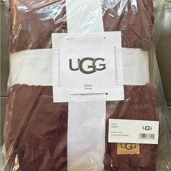 UGG | Bedding | Ugg Coco Throw In Deep Purple | Poshmark